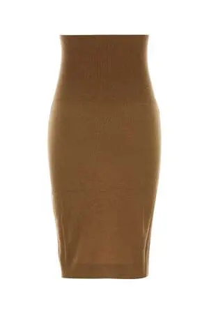 Stella McCartney Camel Wool Skirt