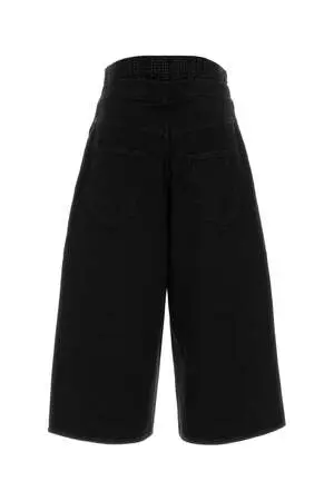Attico Denim Bermuda Shorts