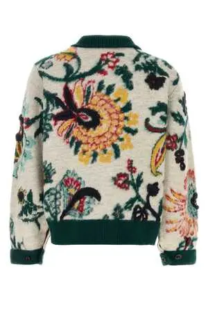 Sacai Embroidered Wool Sweater