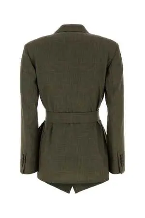 Max Mara Embroidered Wool Nasello Blazer