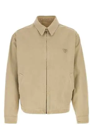 Prada Sand Denim Jacket - Brown