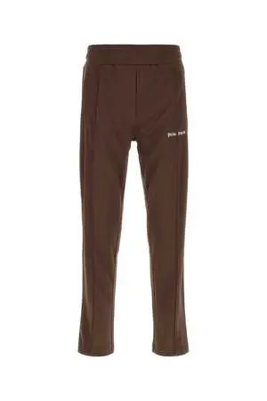 Palm Angels Chocolate Tech Fabric Joggers