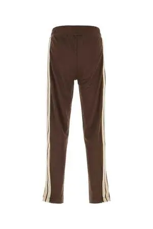 Palm Angels Chocolate Tech Fabric Joggers