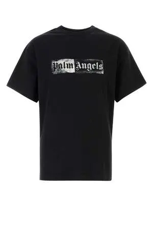 Palm Angels Cotton T-shirt - Black
