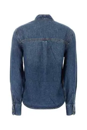 SELF-PORTRAIT Denim Shirt