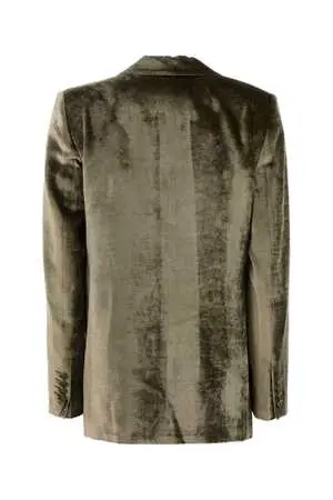 Etro Sage Velvet Blazer
