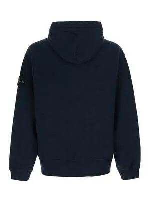 Stone Island Organic Cotton Sweatshirt With Logo Patch - Multicolor