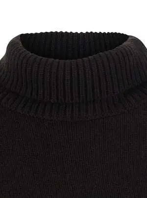 LISA YANG Heidi Cashmere Turtleneck Sweater - Brown