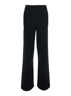 Max Mara Baldo Pants With Pockets And Zip Closure, Tech Fabric, Black - Multicolor