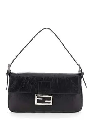 Fendi Baguette 26424 Vitello Jamie Look6 - Black