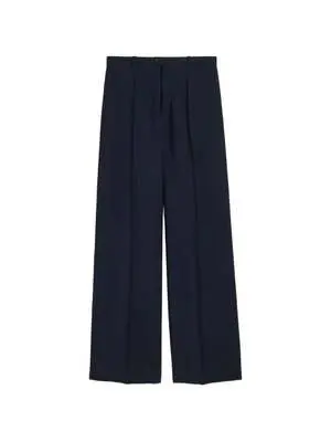JIL SANDER Wool Canvas Trousers