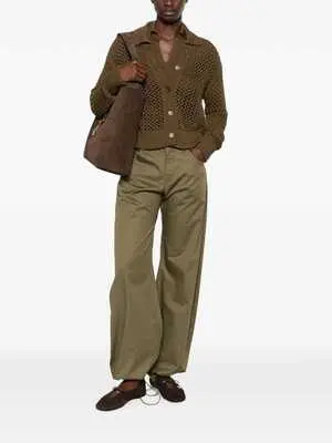 Max Mara Open-knit Cardigan