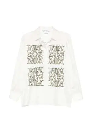 Max Mara Maxmarabesque Silk Shirt - White