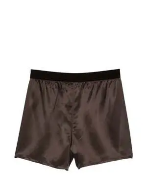 TOM FORD Silk Satin Pajama Shorts