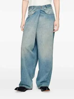 MAISON MARGIELA Faded Wrap-style Jeans