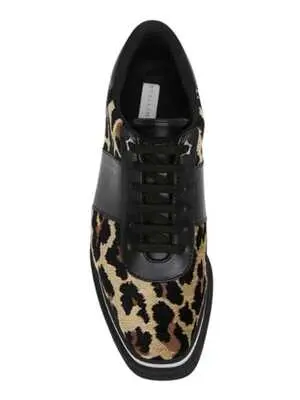 Stella McCartney Elyse Alter Mat Wedge In Shaggy Deer