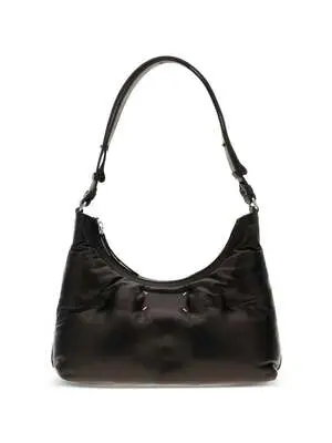 MAISON MARGIELA Glam Slam Leather Shoulder Bag - Black