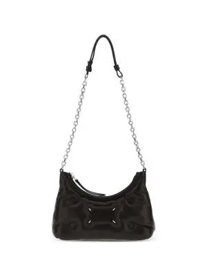 MAISON MARGIELA Glam Slam Flap Shoulder Bag - Black