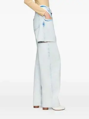 MAISON MARGIELA Straight-leg Jeans With Cut-out Detail