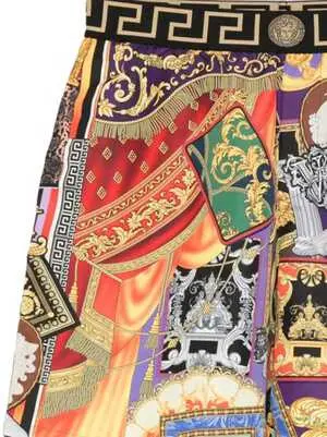 Versace Baroque Print Swim Shorts