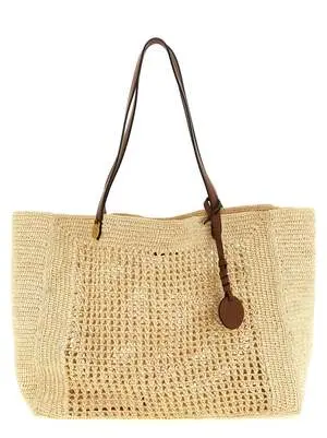 Mulberry Big Crochet Shopping Bag - Cream