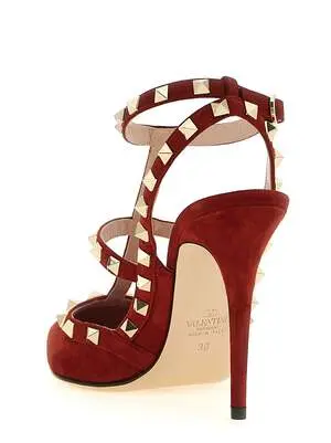 Valentino Garavani Rockstud Ankle Strap Pumps