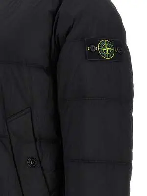 Stone Island Crinkled-effect Down Jacket
