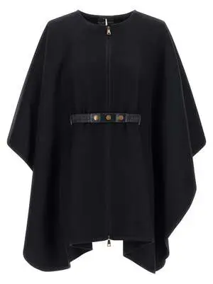 Moncler Two-material Cape