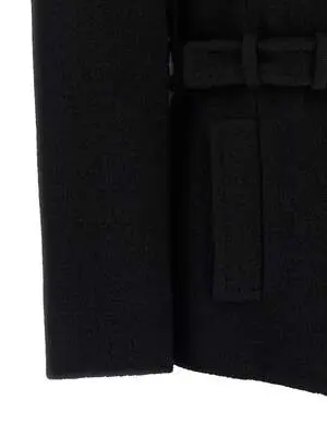 Balmain Anthem' Belted Caban