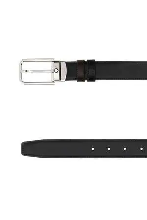 Montblanc Leather Reversible Belt