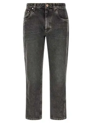 Brunello Cucinelli Monile Jeans - Gray