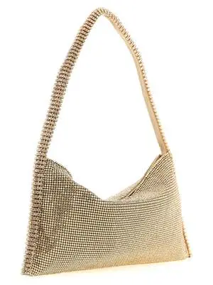 Benedetta Bruzziches Your Best Friend La Grande' Shoulder Bag - Gold