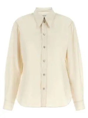 LEMAIRE Pointed Collar Shirt - Cream