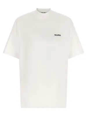 Attico Mock-neck T-shirt - White