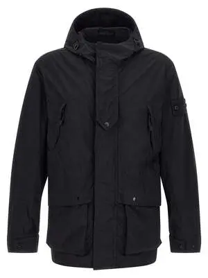 Stone Island Badge Ghost' Jacket - Black