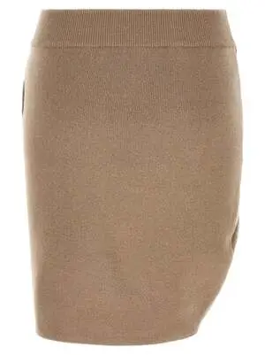 Giuseppe Di Morabito Jewel Pin Knit Skirt