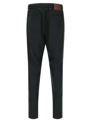 Kiton Red Button Pants
