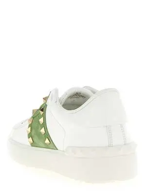 Valentino Garavani Rockstud Untitled Low Top Sneakers - Green