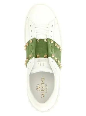 Valentino Garavani Rockstud Untitled Low Top Sneakers - Green