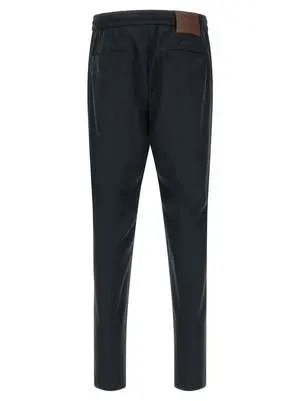 Kiton Red Button Pants