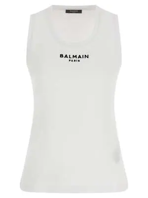 Balmain Tank Top - White