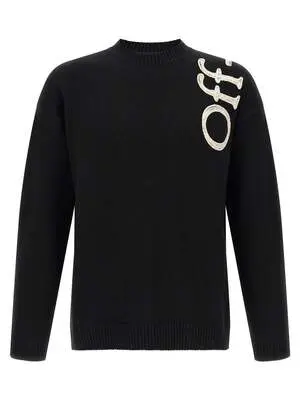 Off-White Vertical Bookish Sweater