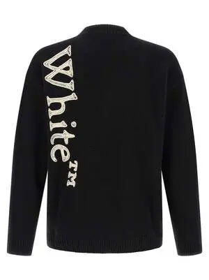 Off-White Vertical Bookish Sweater