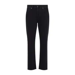 Stone Island Garment-dyed Stretch Cotton Denim Pants