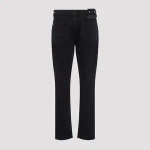 Stone Island Garment-dyed Stretch Cotton Denim Pants