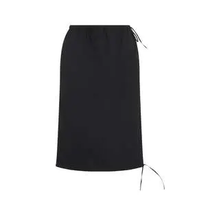 Prada Nylon Skirt - Black