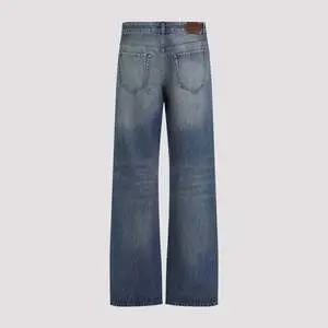 Dries Van Noten Straight Leg Denim Jeans
