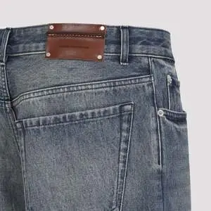 Dries Van Noten Straight Leg Denim Jeans