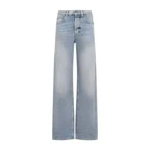 Saint Laurent Neo 90`s Baggy Jeans - Blue