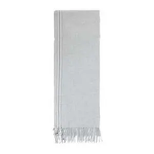 Brunello Cucinelli Silk Scarf - Gray